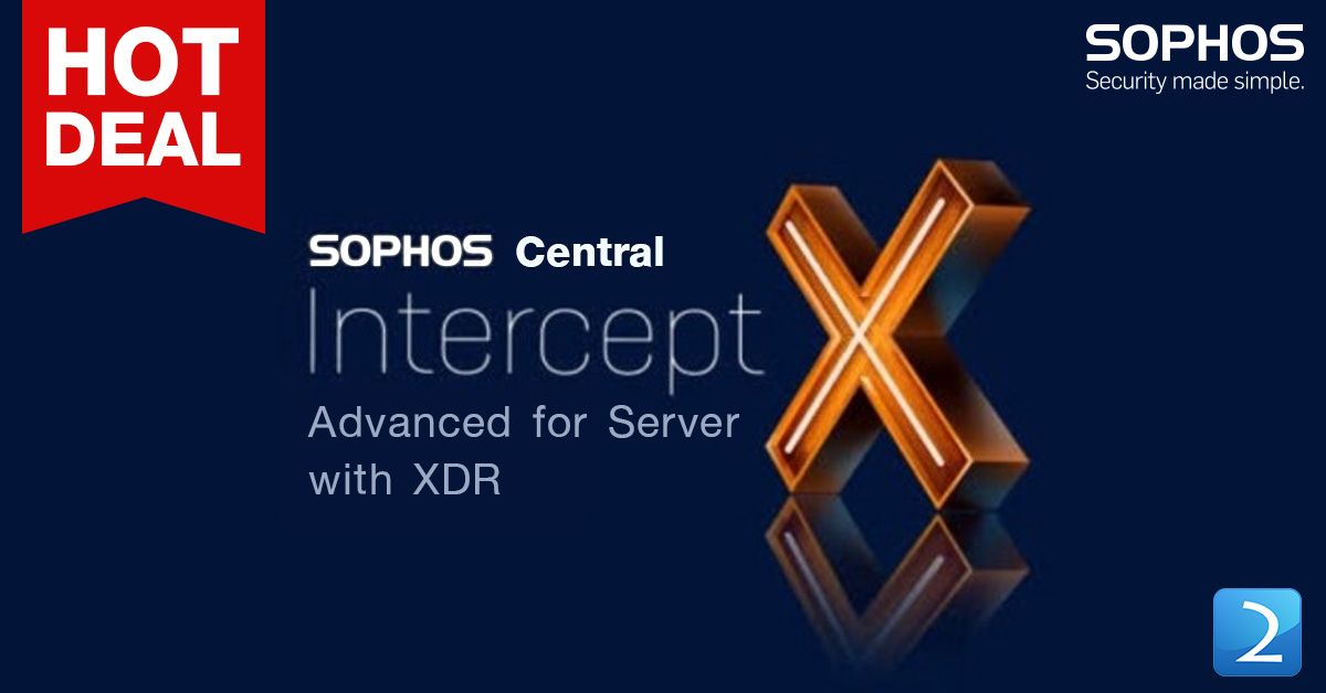 ช้อป Sophos Central Intercept X Advanced for Server with XDR เลย! ราคาดี จัดส่งฟรี